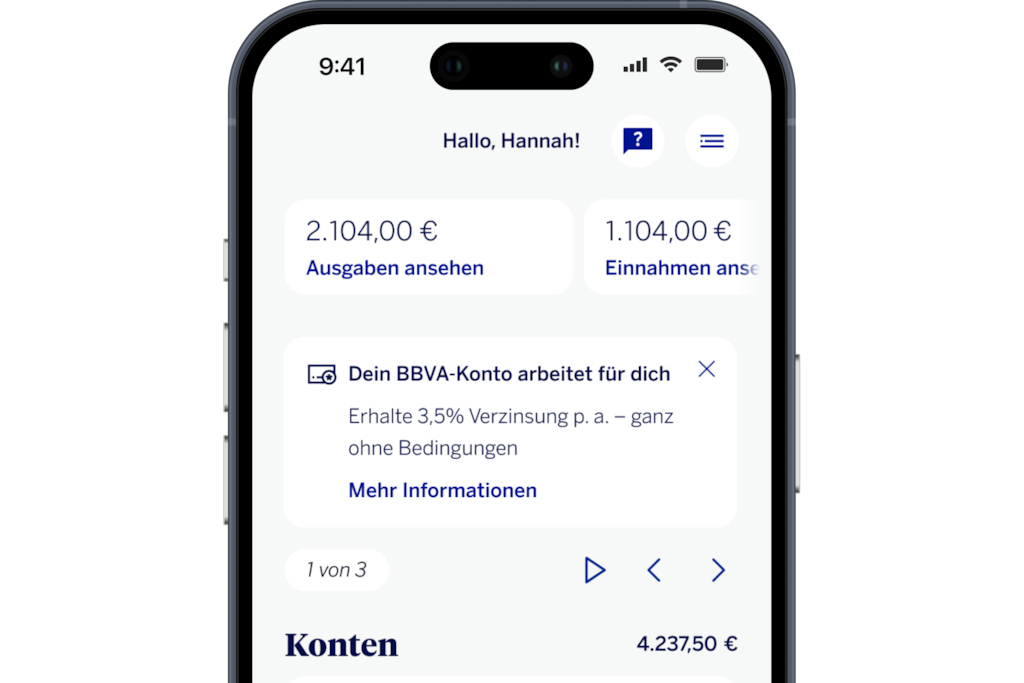 BBVA App: Deine sichere Banking App immer griffbereit | BBVA