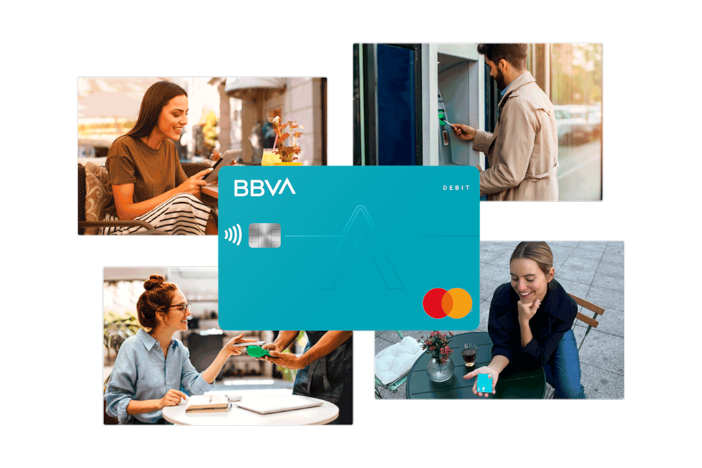 Kostenlose Debitkarte mit Cashback auf deine Einkäufe | BBVA