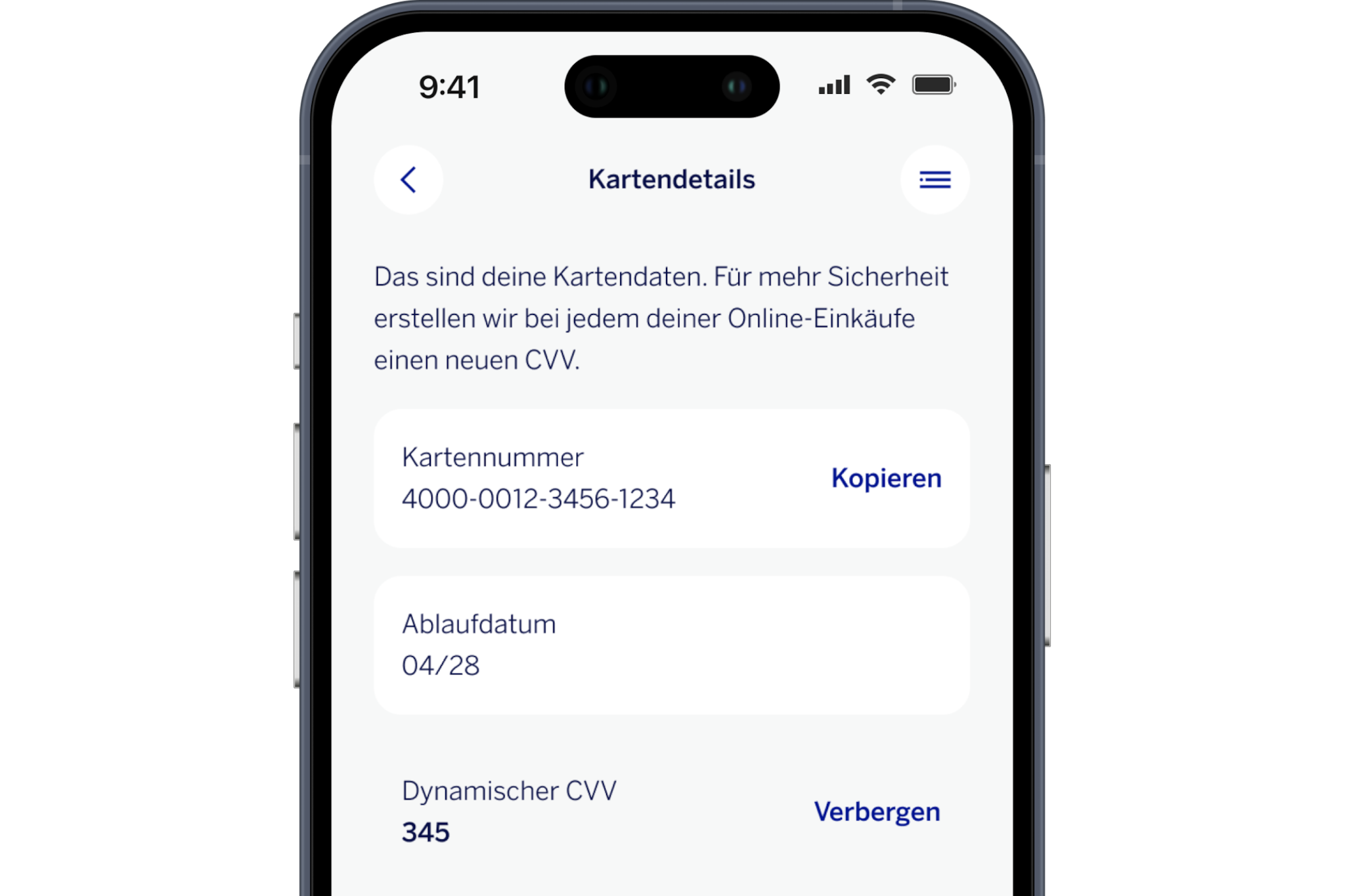 What is the CVV? | BBVA